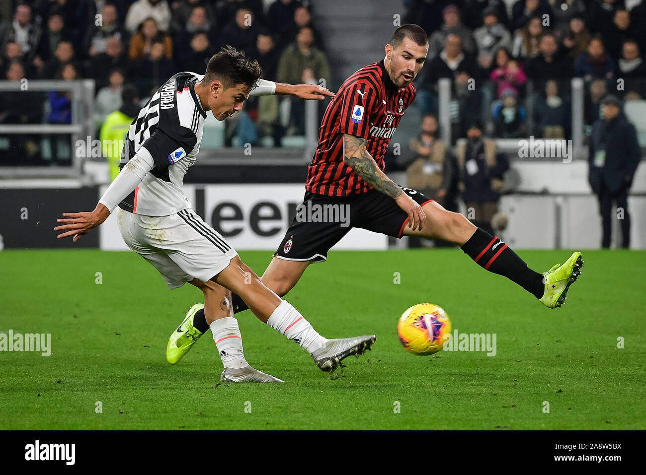 Turin, Italy. 10th Nov, 2019. Paulo Dybala of Juventus FC during the ...