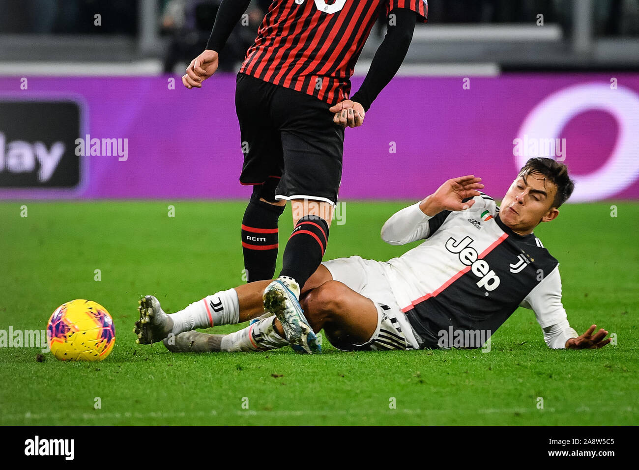 Turin, Italy. 10th Nov, 2019. Paulo Dybala of Juventus FC during the ...