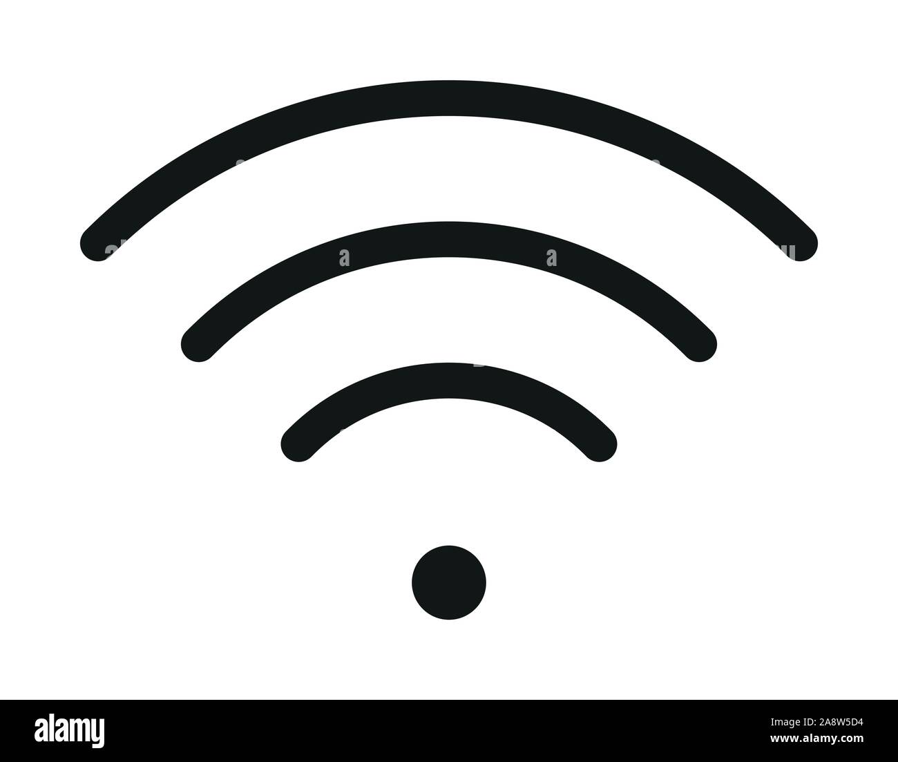 Wireless | Internet Connection | Signal Icon Stock Vector Image & Art ...