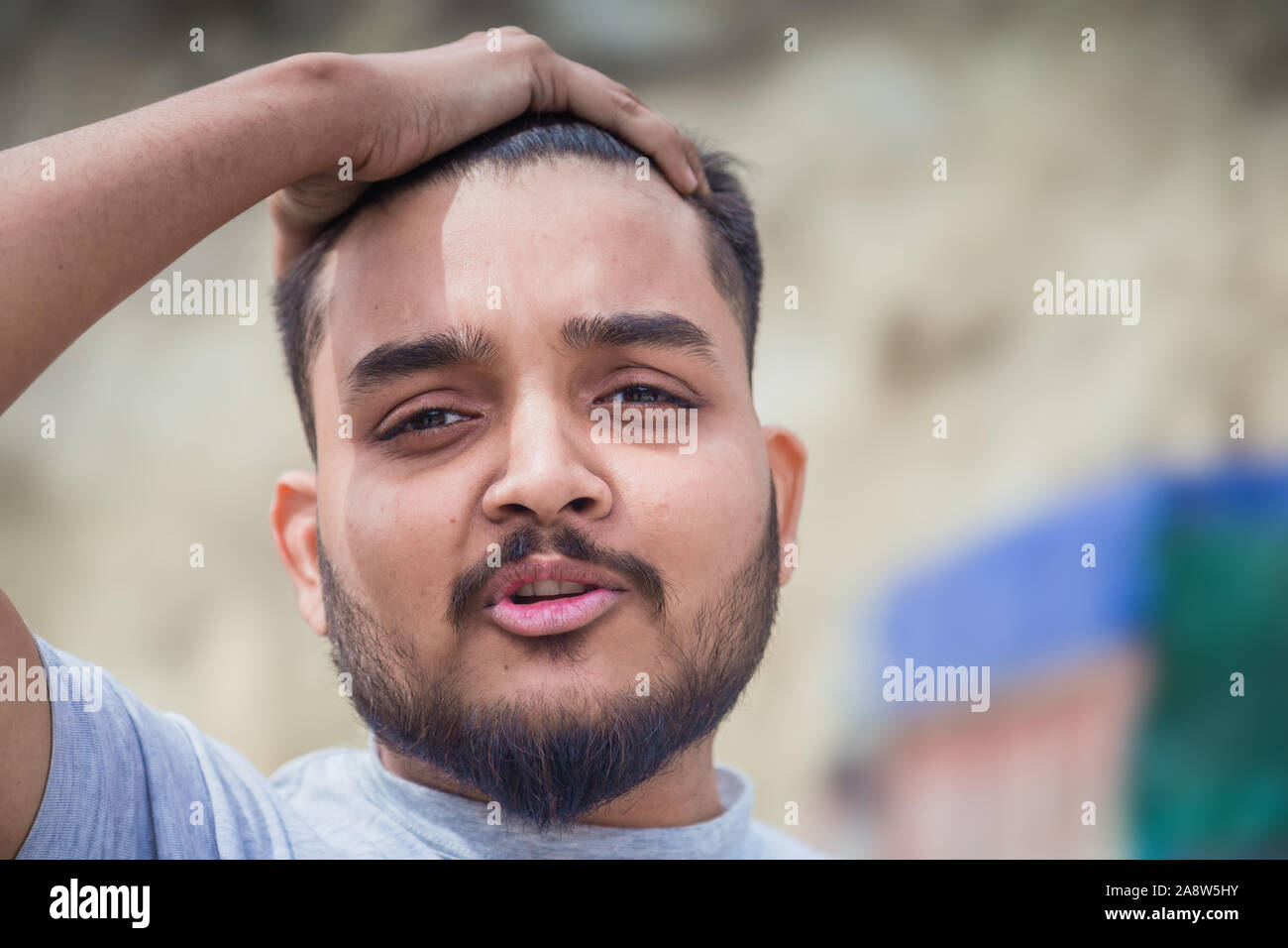 Indian male 20s portrait hi-res stock photography and images - Alamy