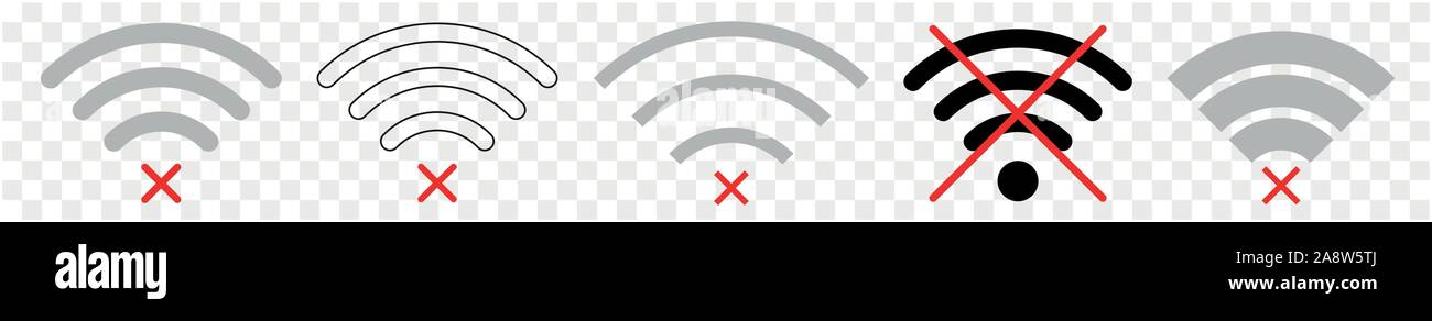 No service phone signal Stock Vector Images - Alamy