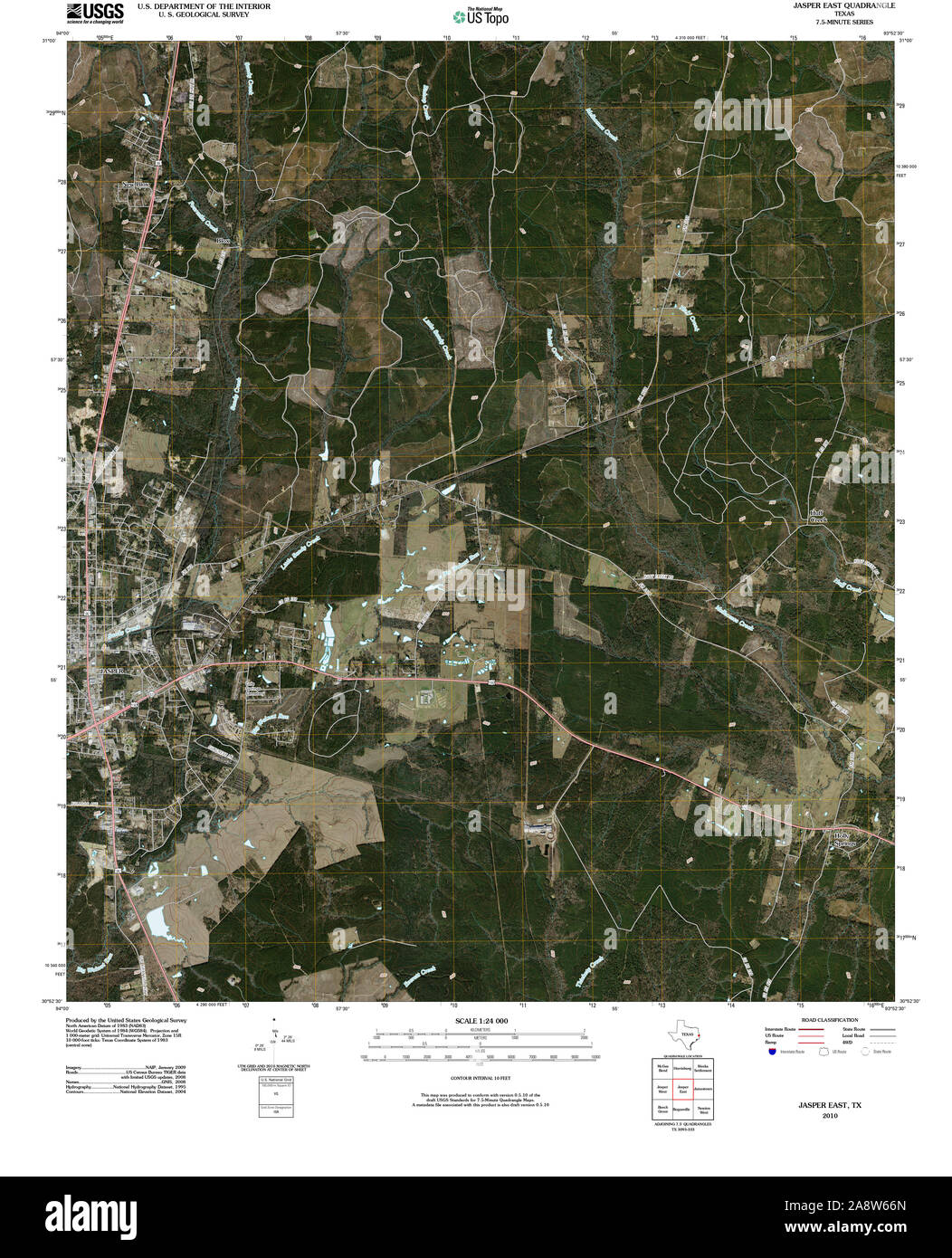 Map of jasper Cut Out Stock Images & Pictures - Alamy