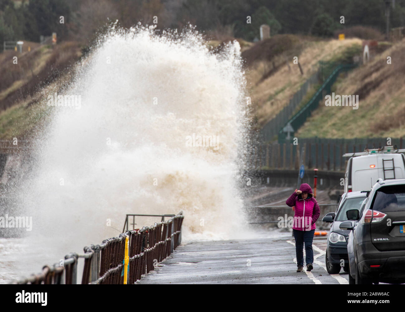 Colwyn Bay, North Wales, UK. 11th November 2019.UK Weather Wet and ...