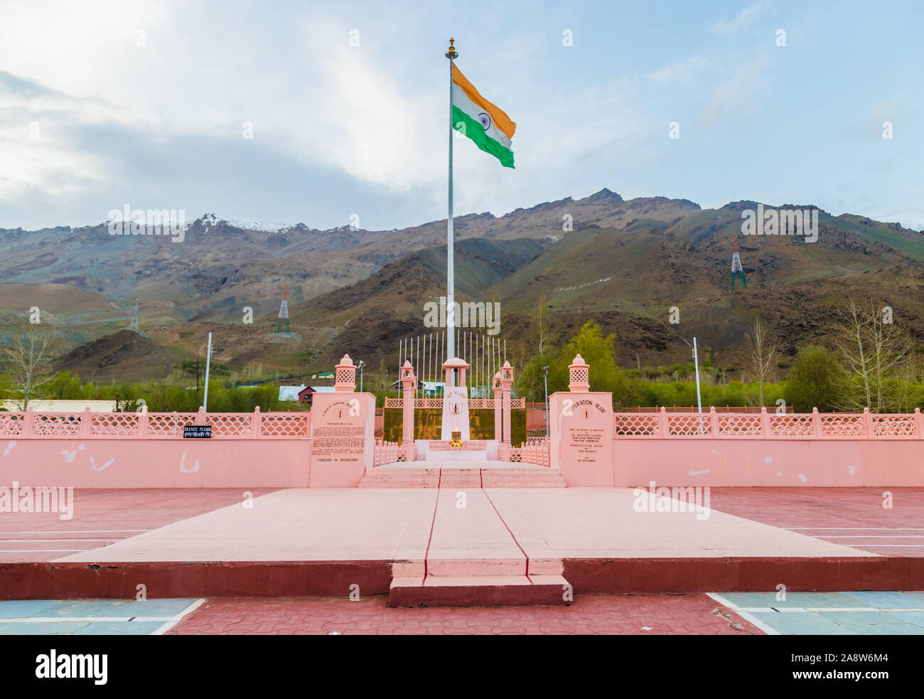 LEH, LADAKH, INDIA, MAY 13, 2018. Hall of fame museum and War memorial ... LEH, LADAKH, INDIA, MAY 13, 2018. Hall of fame museum and War memorial ...