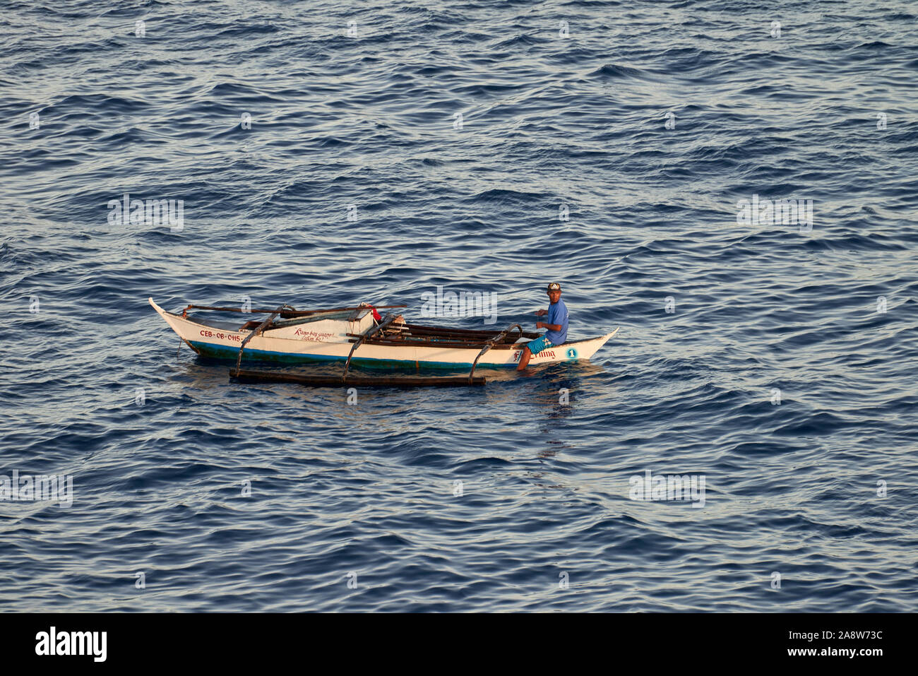 Cebu, Philippines - Circa April 2019: Traditional peaceful philippines ...