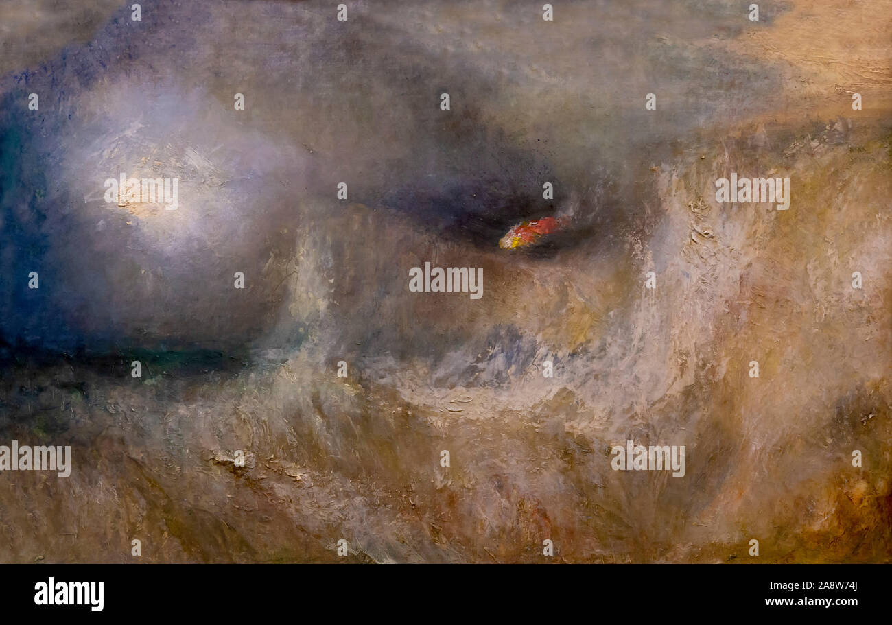 The Beacon Light, JMW Turner, circa 1835-1845 Stock Photo - Alamy