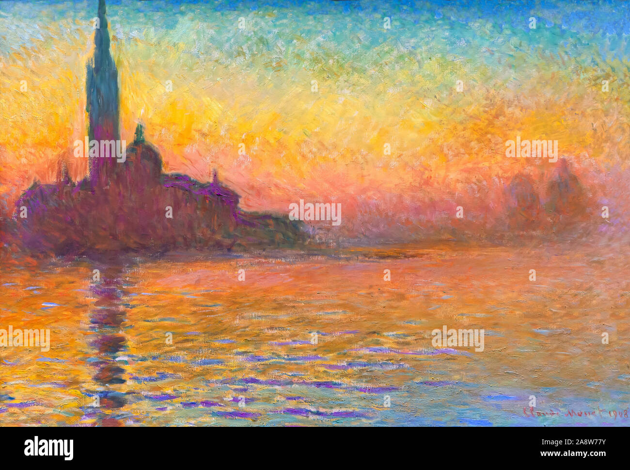 Twilight painting hi-res stock photography and images - Alamy