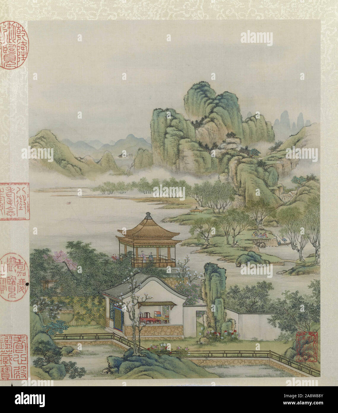 Ancient traditional Chinese painting Stock Photo - Alamy