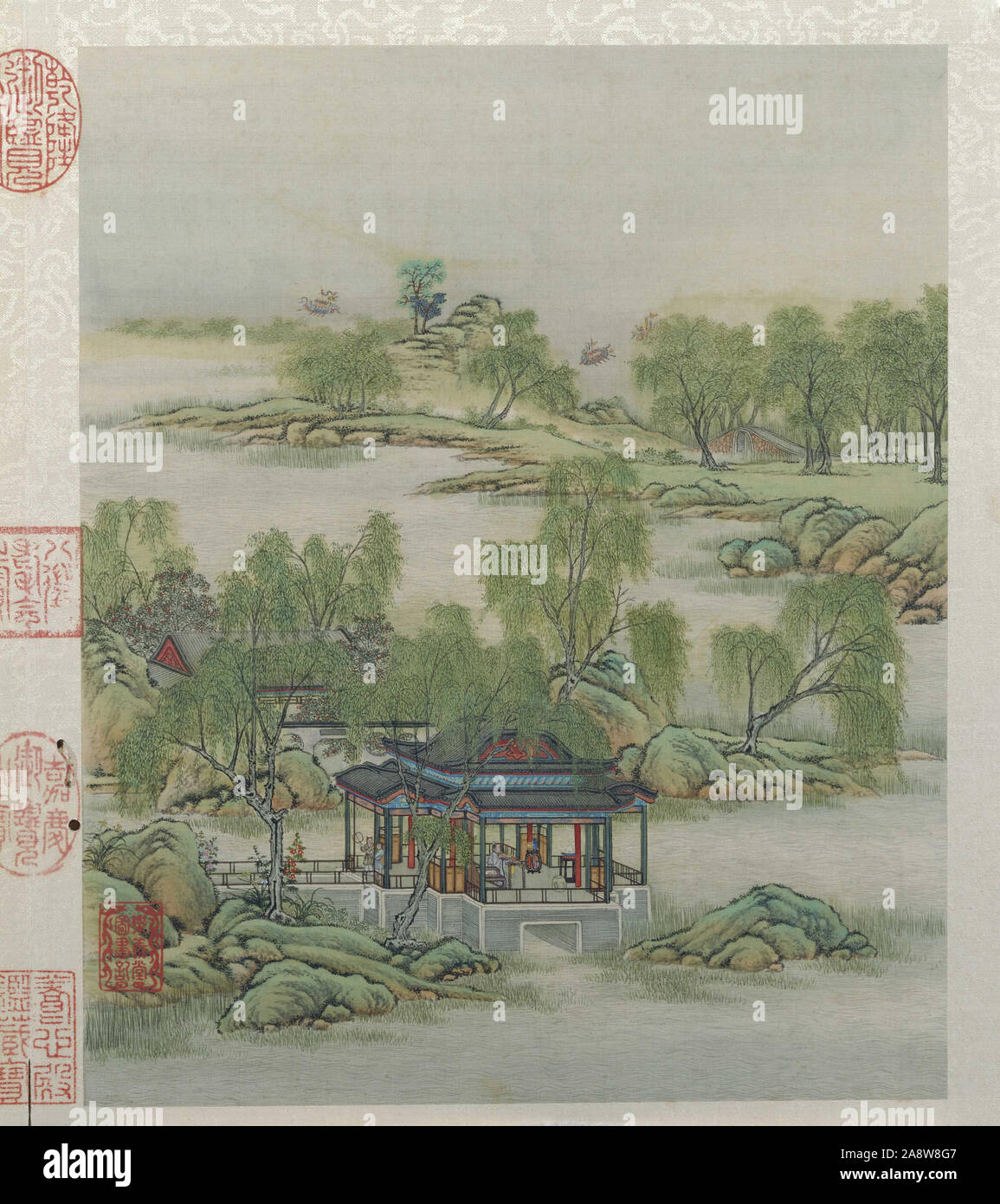 Ancient traditional Chinese painting Stock Photo - Alamy