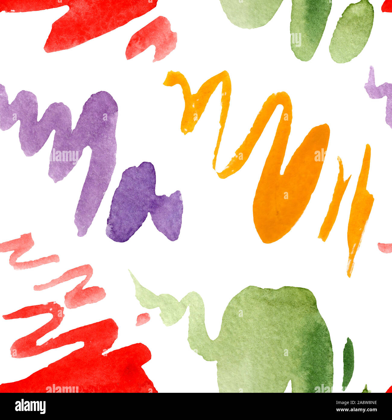 Abstract watercolor paper splash shapes isolated drawing. Watercolor ...