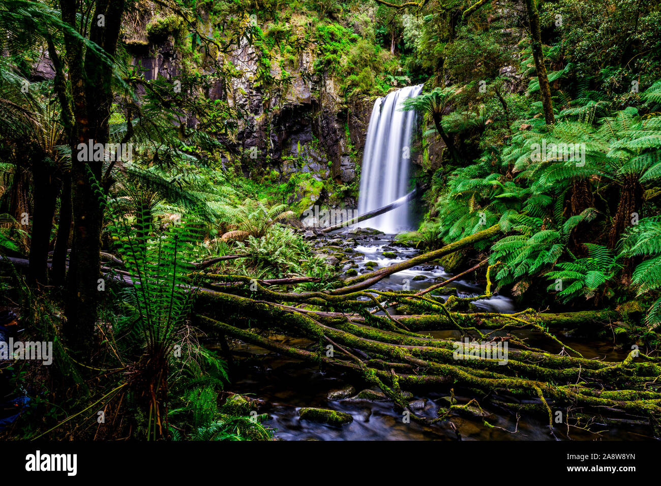 Hopetoun falls in otway national park hi-res stock photography and ...