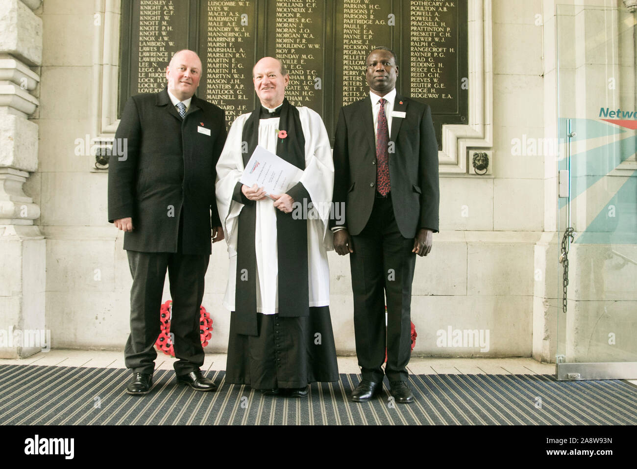 South western railway managing director andy mellors waterloo station ...