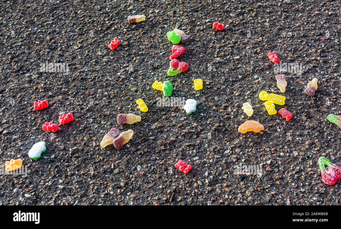 Jelly candy in different hi-res stock photography and images - Alamy