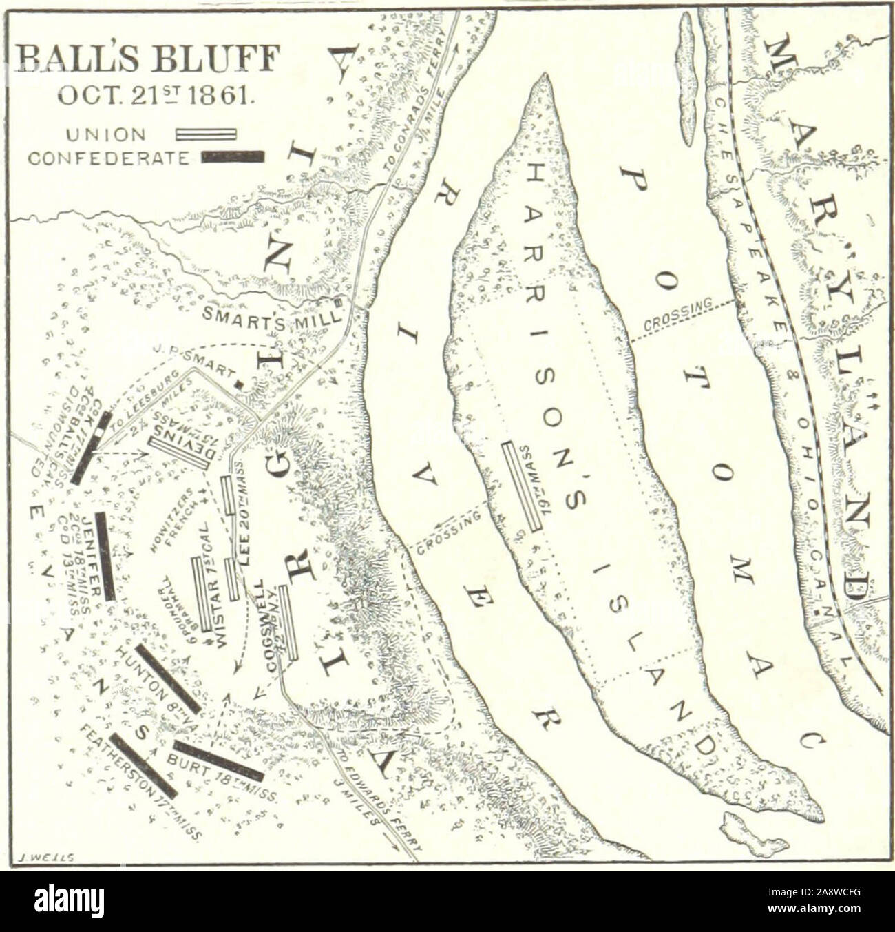 Map of bluff hi-res stock photography and images - Alamy