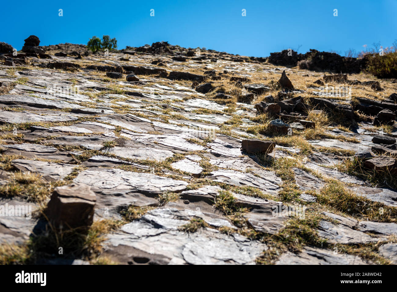 Patterns of ancient magma formations Stock Photo - Alamy