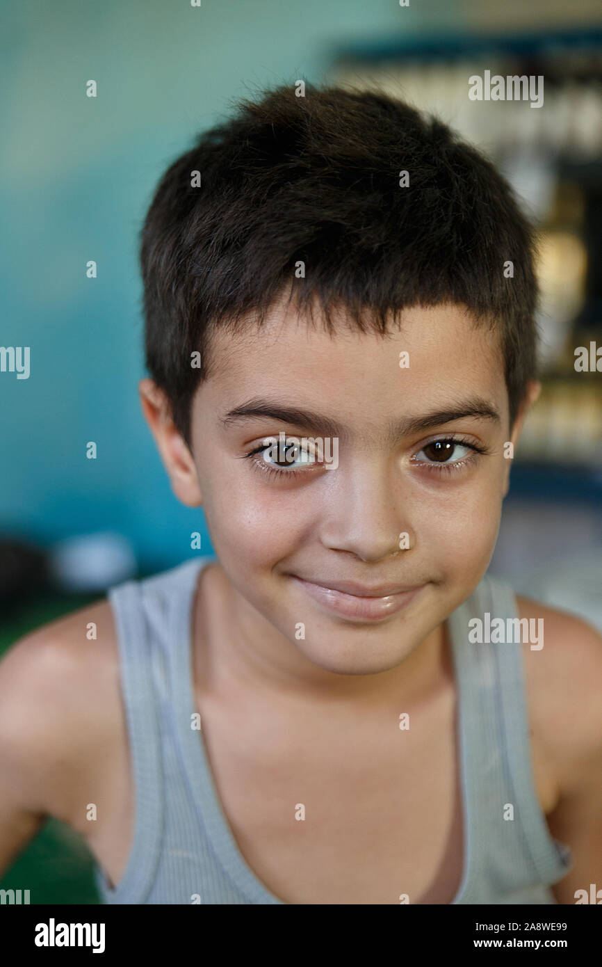 Cuban boy smiling hi-res stock photography and images - Alamy