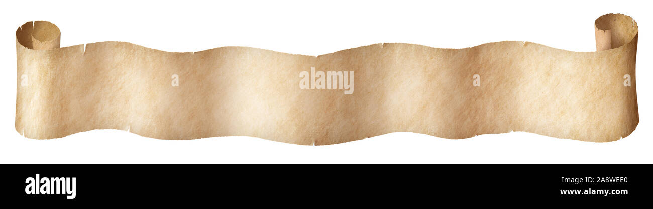Old paper scroll hi-res stock photography and images - Alamy