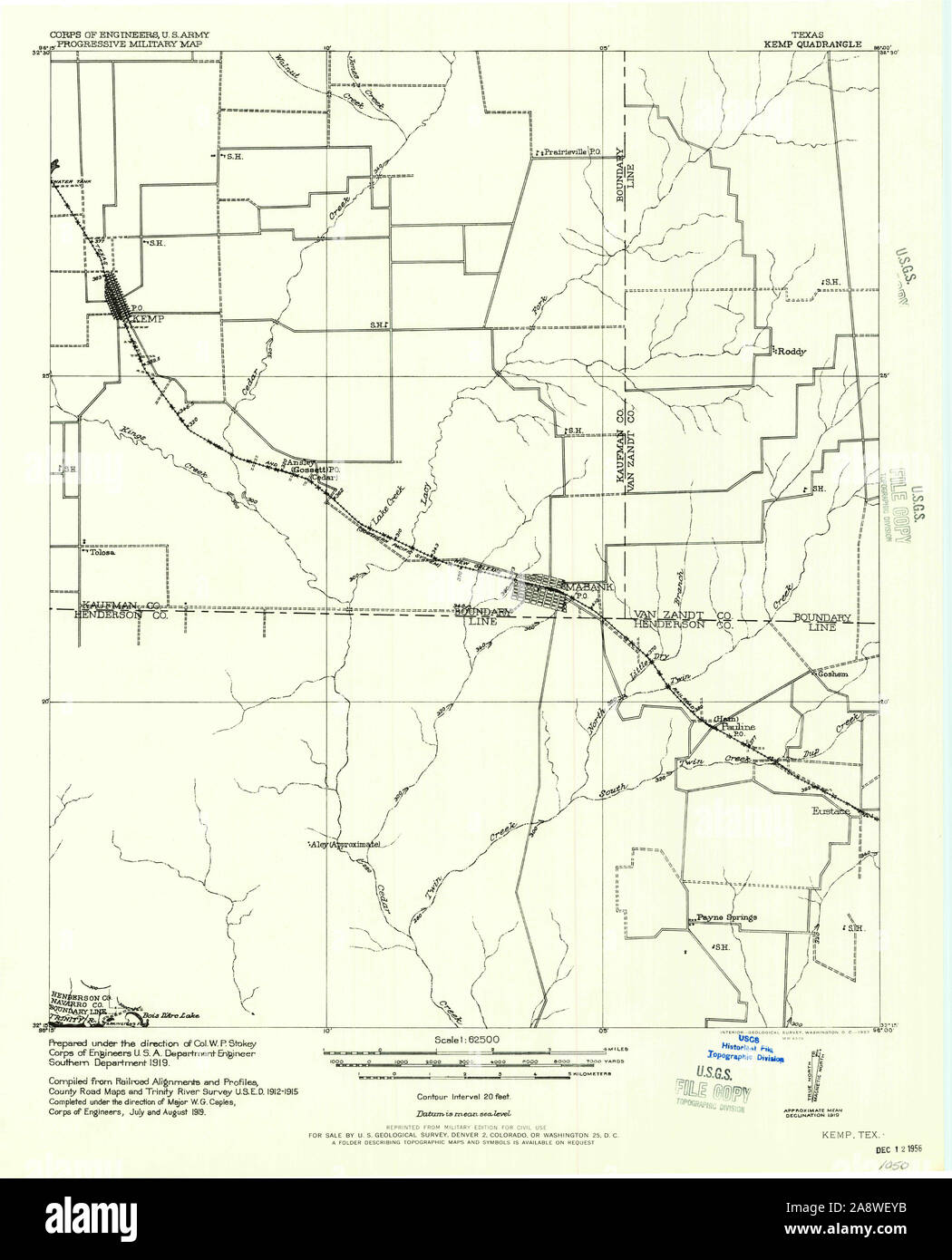 Map of kemp hi-res stock photography and images - Alamy