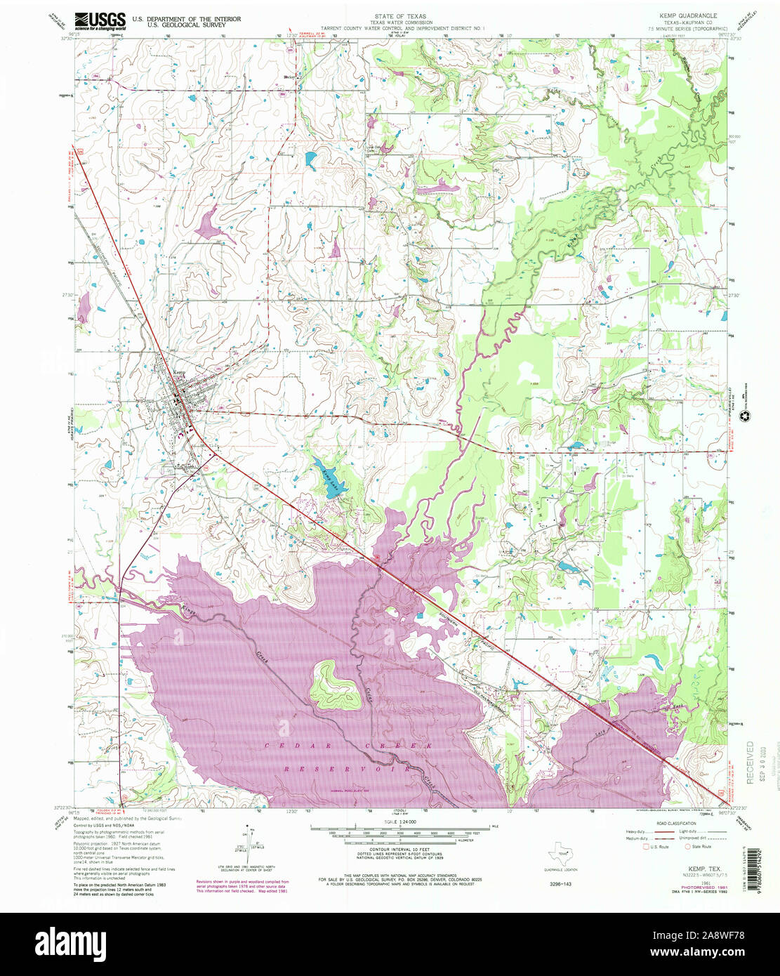 Map of kemp Cut Out Stock Images & Pictures - Alamy