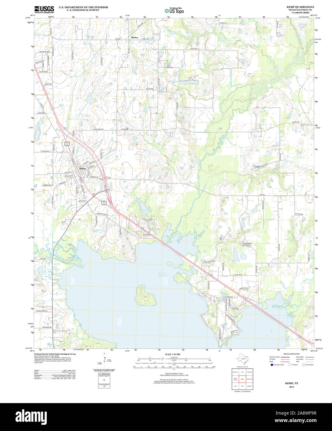 Kemp map hi-res stock photography and images - Alamy