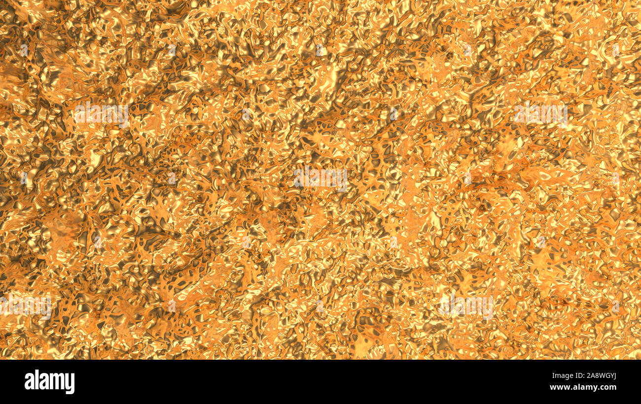 Gold texture background. 3d rendering 3d illustration Stock Photo - Alamy
