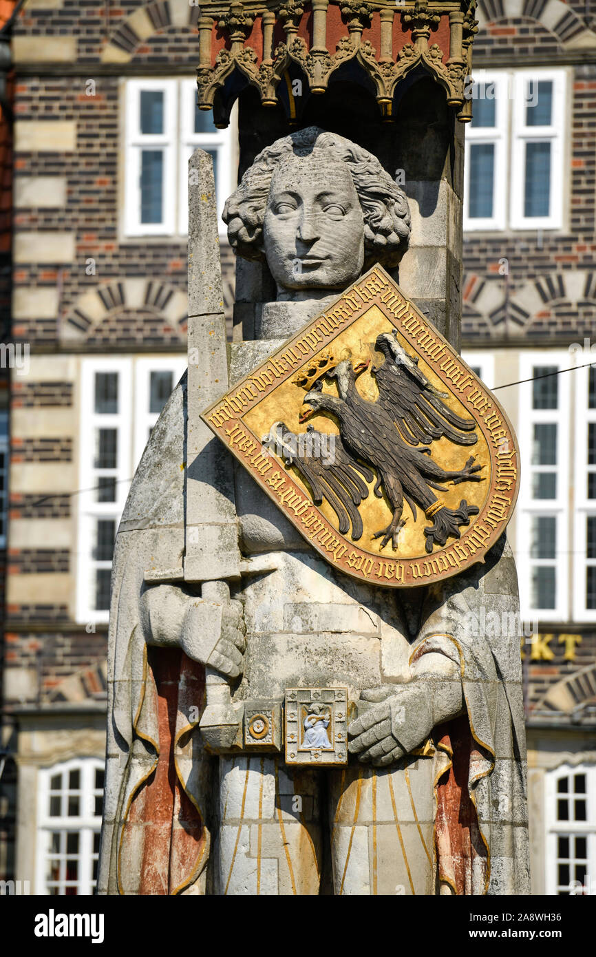 The rolandstatue hi-res stock photography and images - Alamy