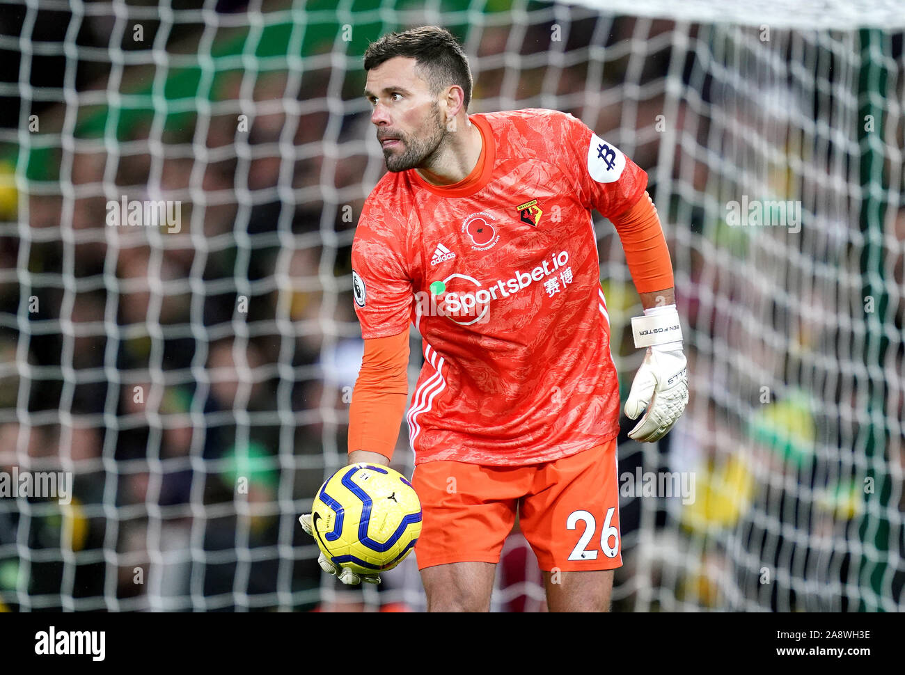 Watford goalkeeper Ben Foster Stock Photo - Alamy