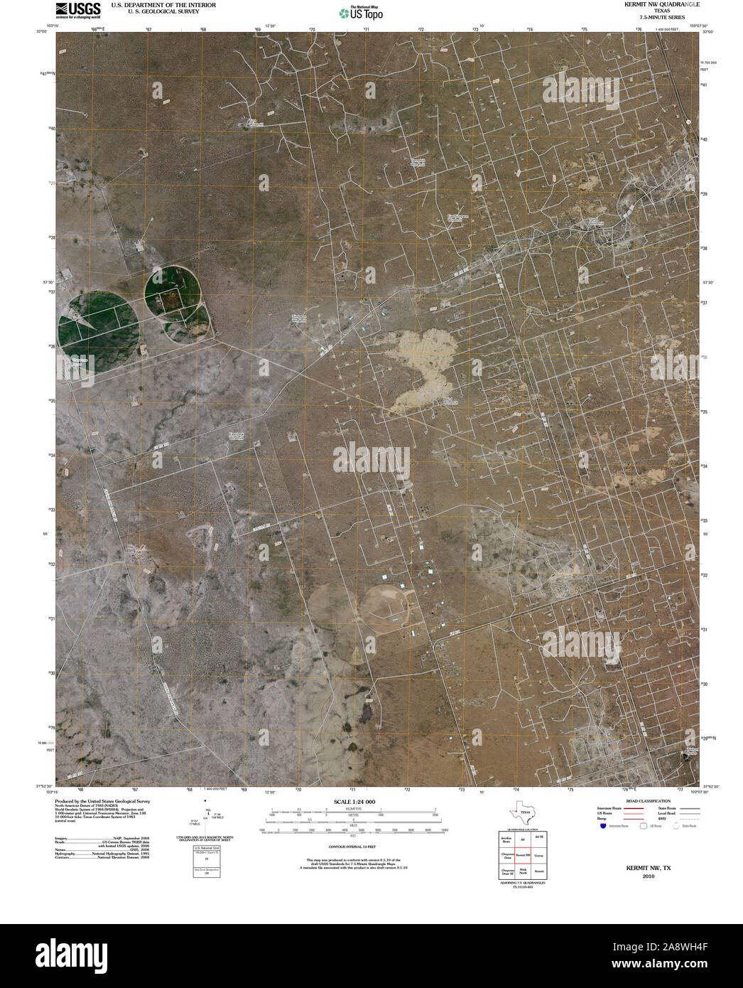 Map of kermit hi-res stock photography and images - Alamy