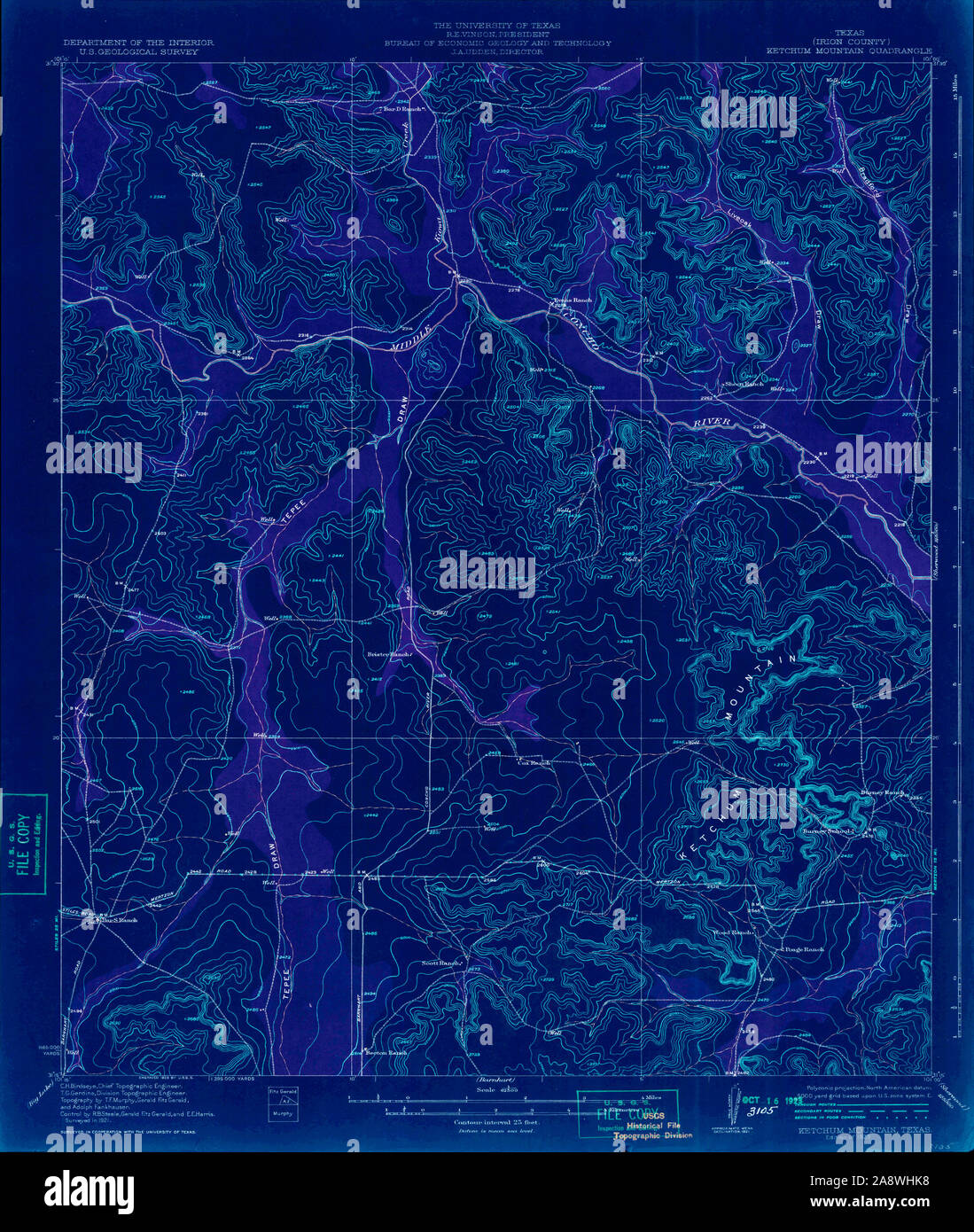 Map of ketchum hi-res stock photography and images - Alamy