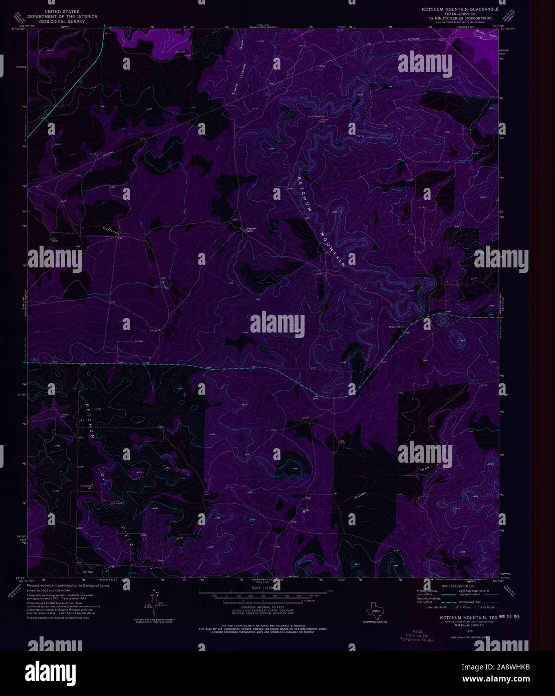 Map of ketchum hi-res stock photography and images - Alamy
