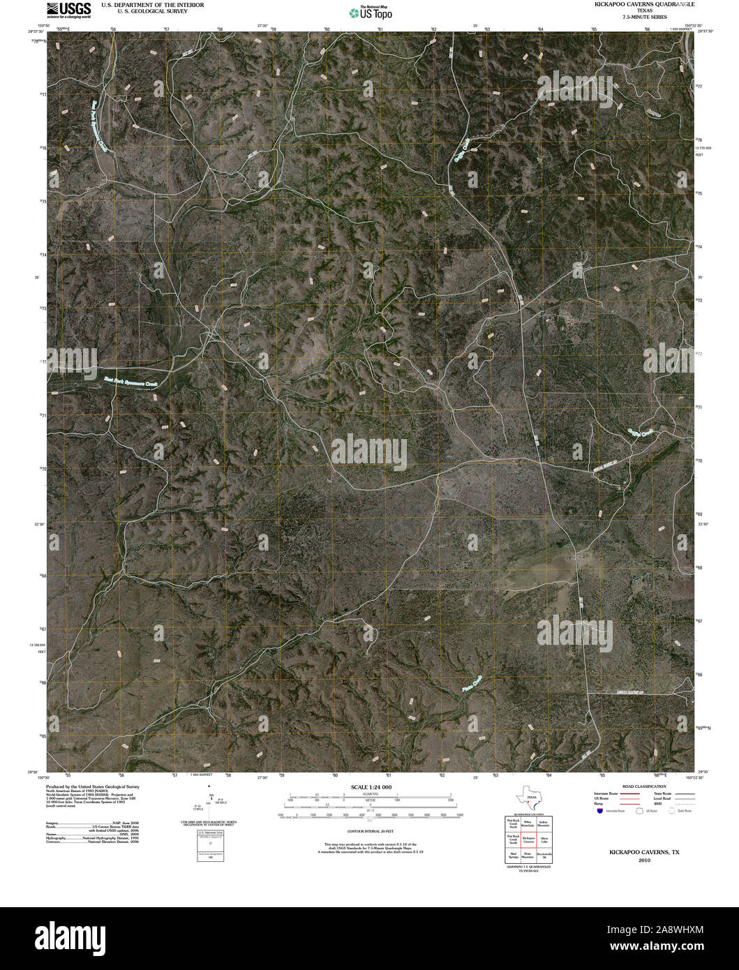 Kickapoo caverns hi-res stock photography and images - Alamy