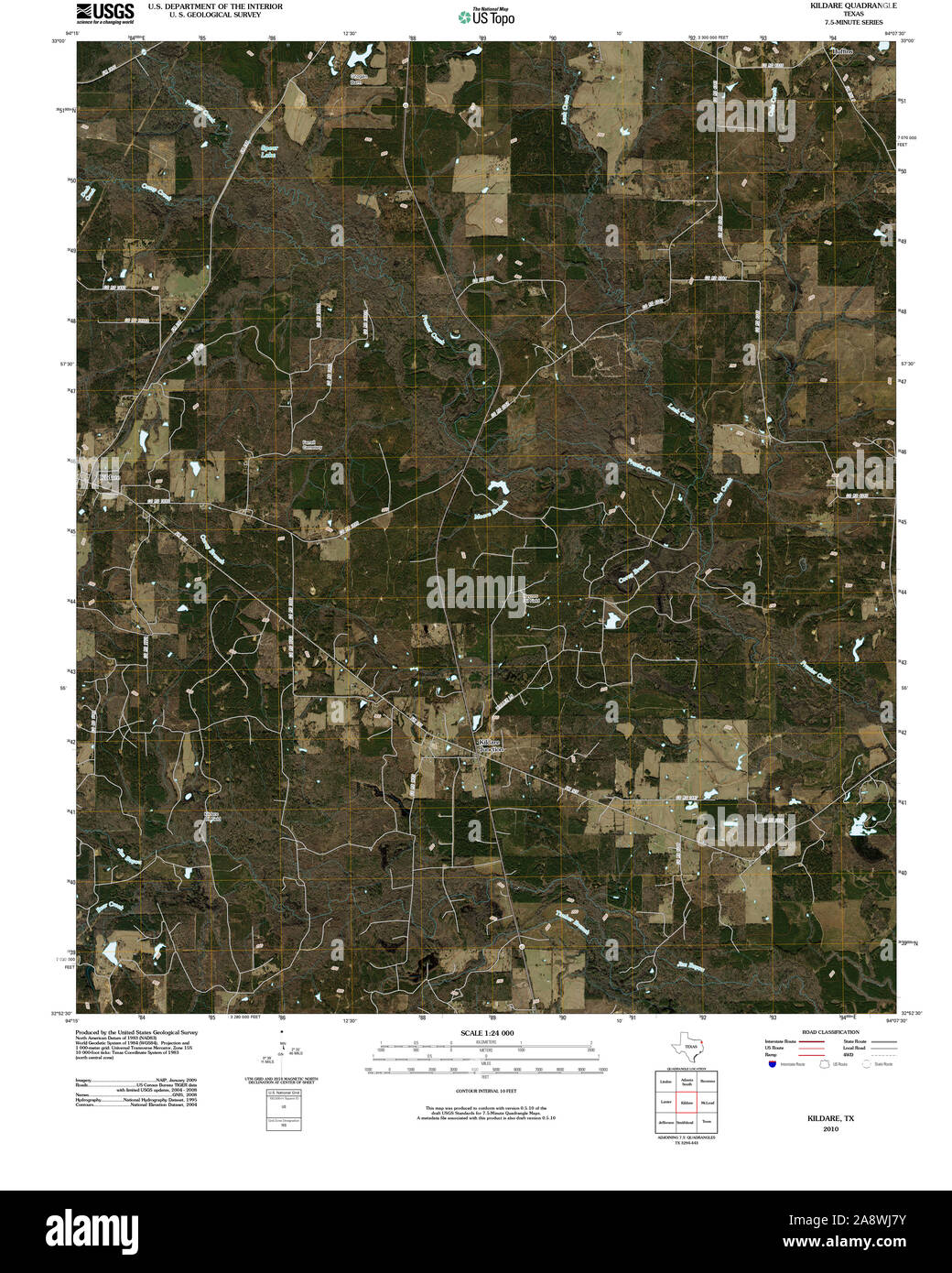 Kildare map hi-res stock photography and images - Alamy