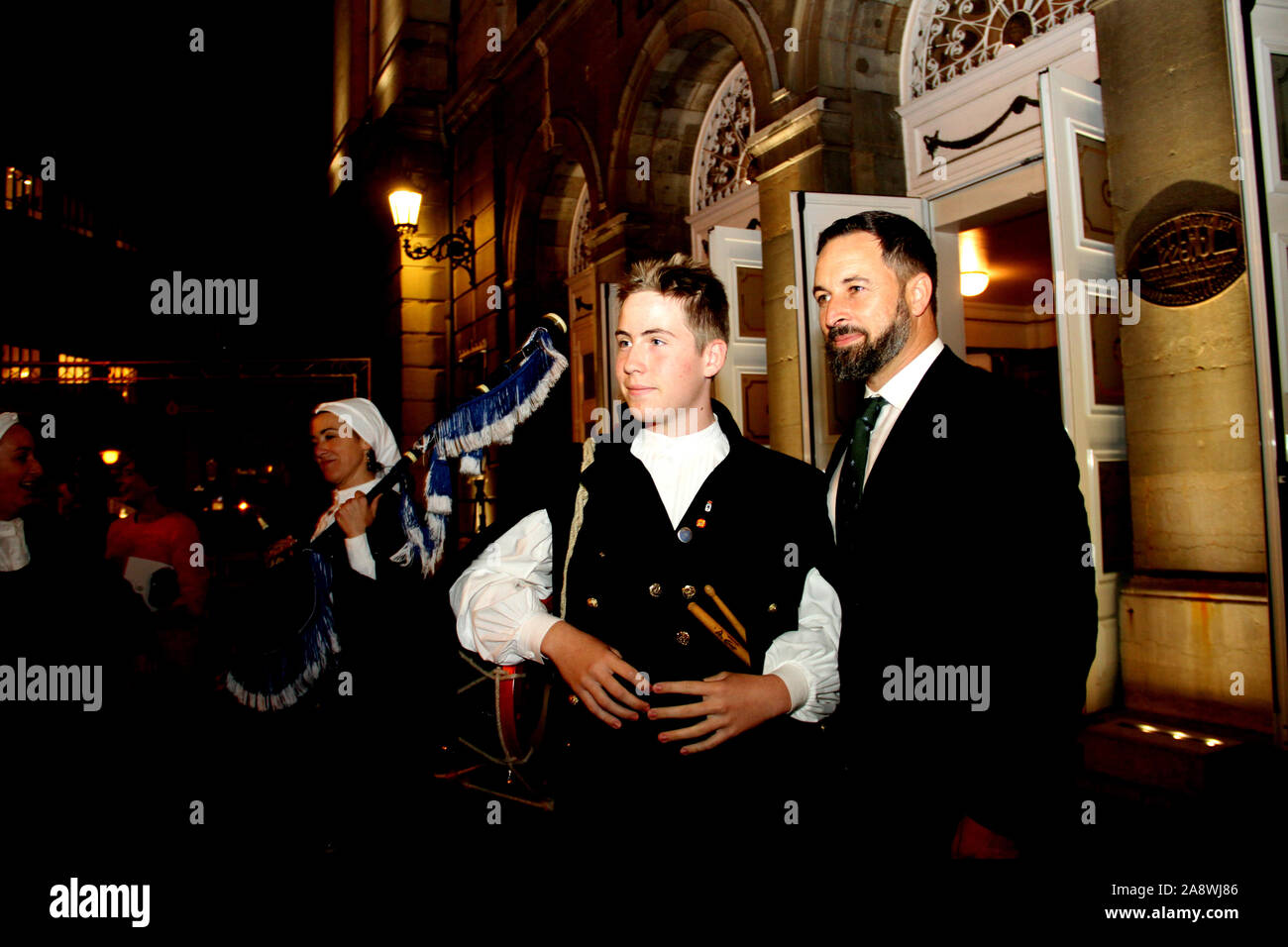 Party leader santiago abascal hi-res stock photography and images - Alamy