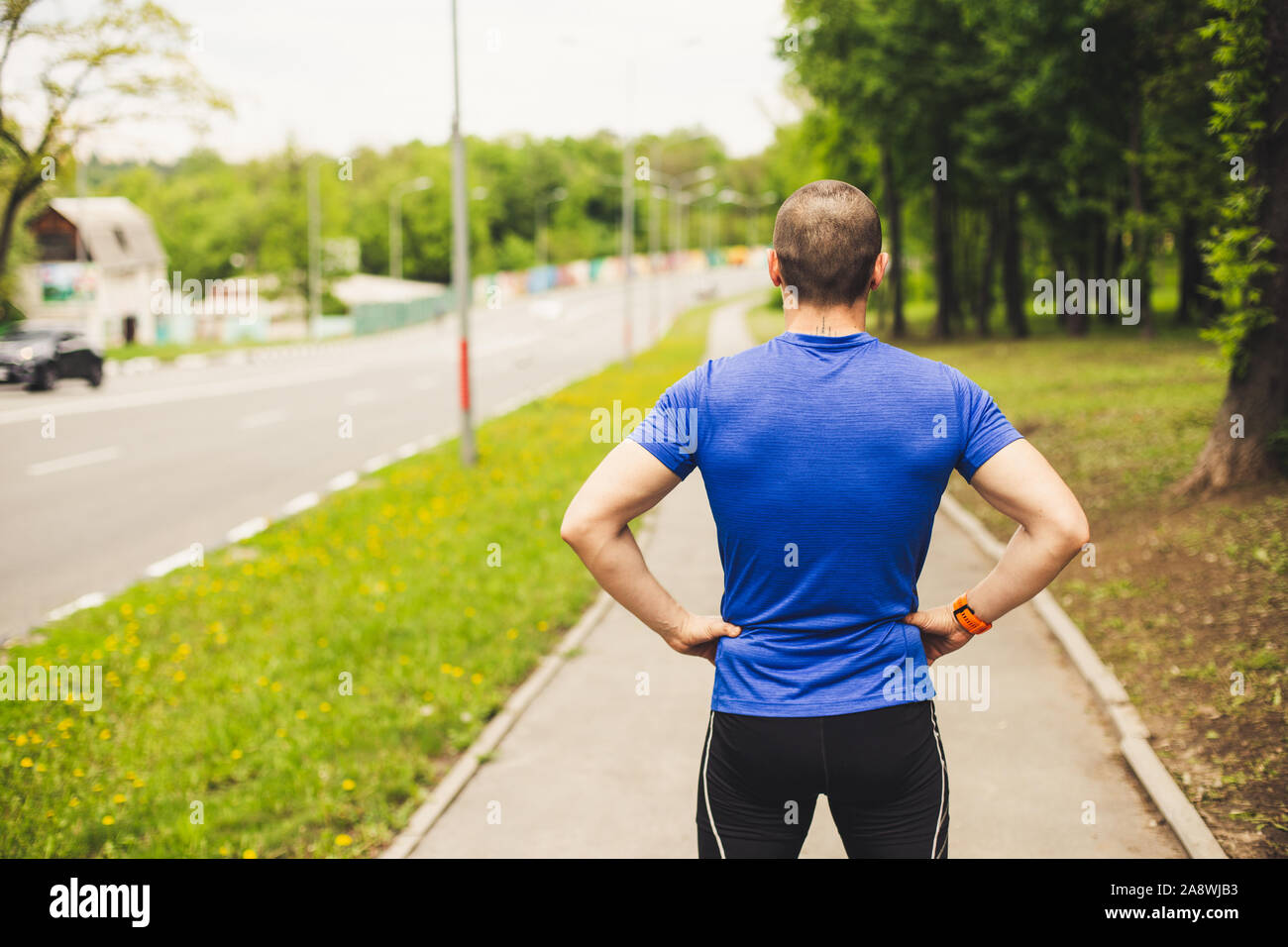 Young sporty runner on hi-res stock photography and images - Alamy