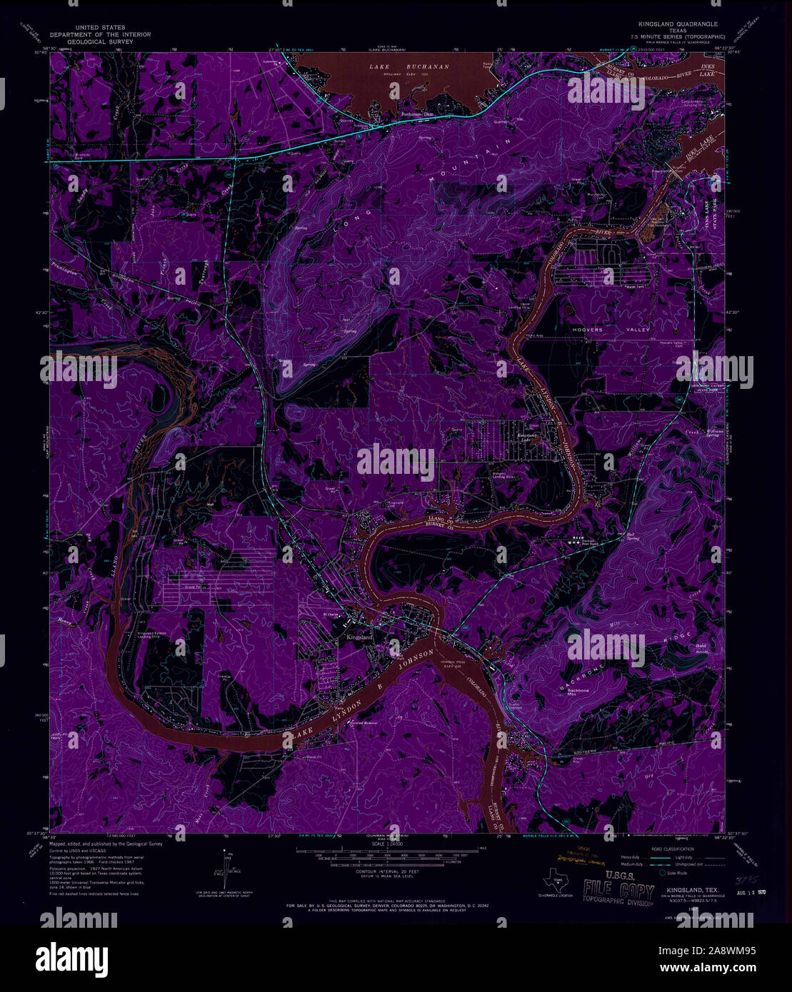 Map of kingsland hi-res stock photography and images - Alamy