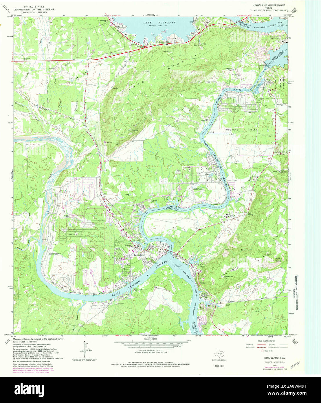 Kingsland map hi-res stock photography and images - Alamy