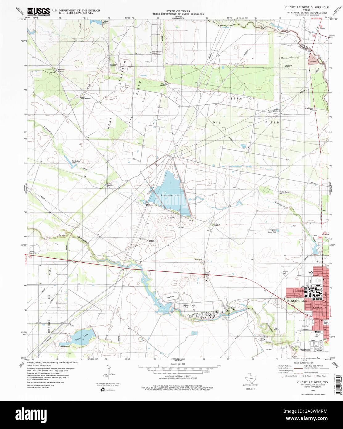 Map of kingsville hi-res stock photography and images - Alamy