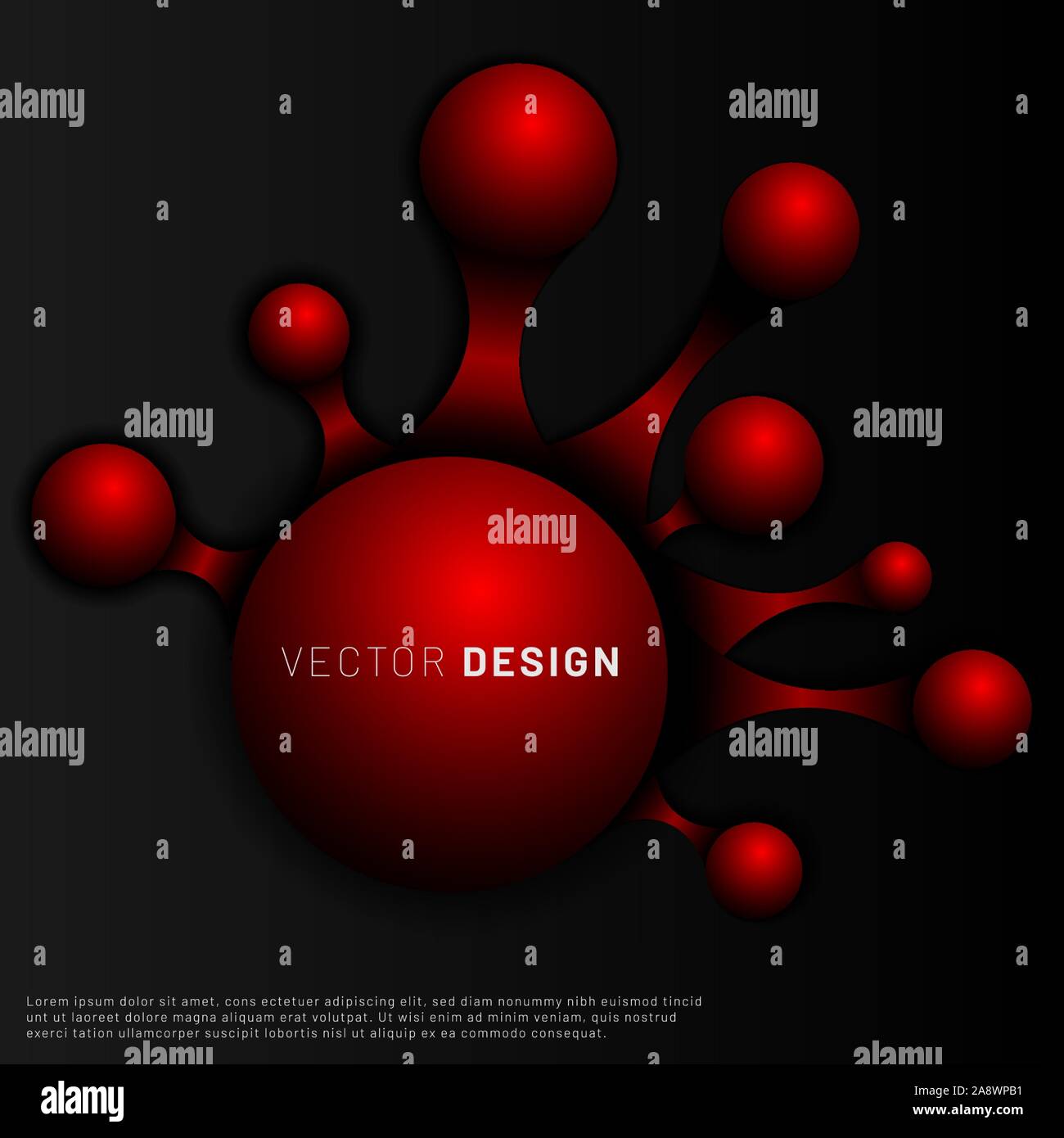 Interconnected structure Stock Vector Images - Alamy