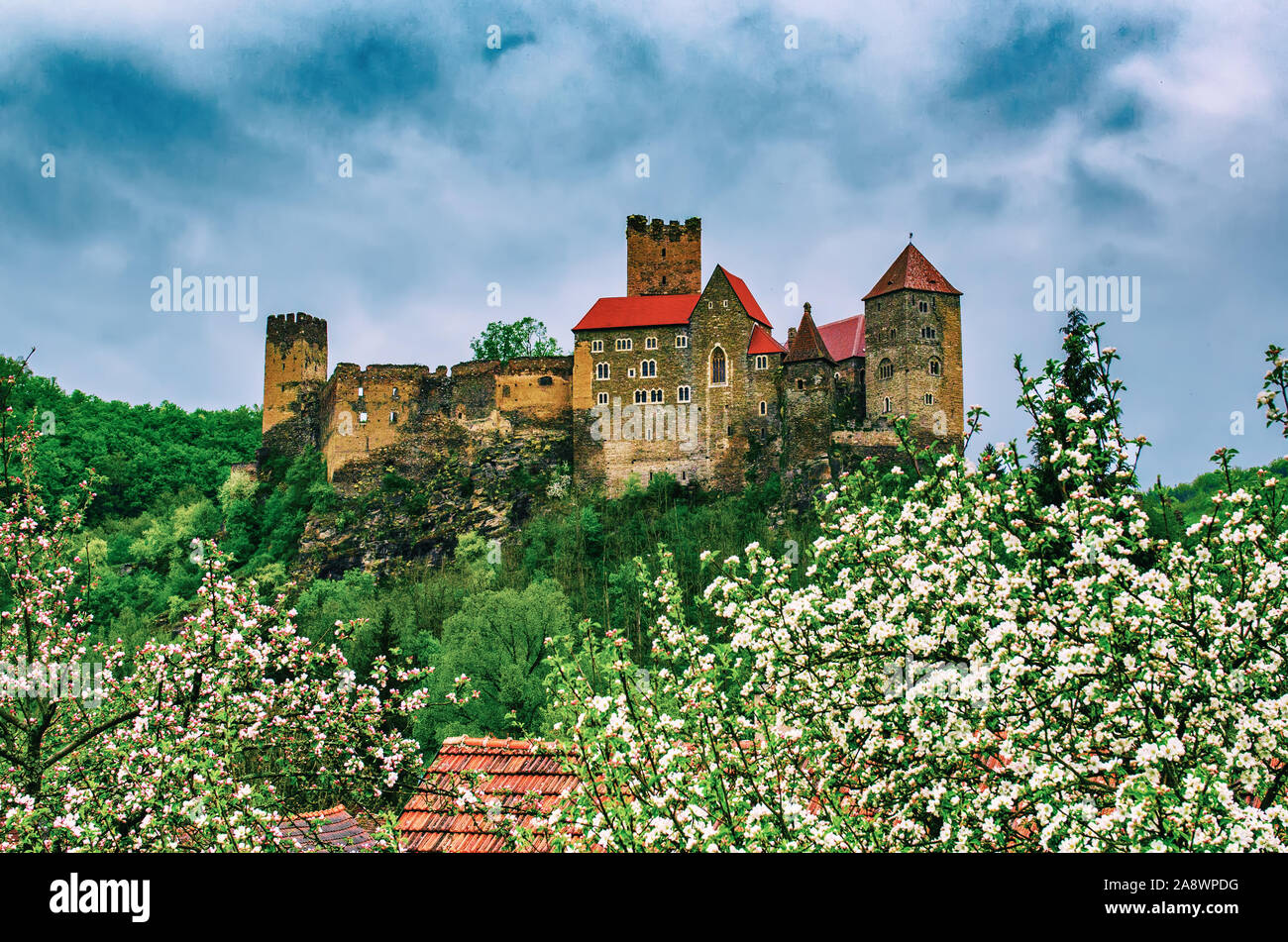 Hardegg Castle in Austria Stock Photo - Alamy