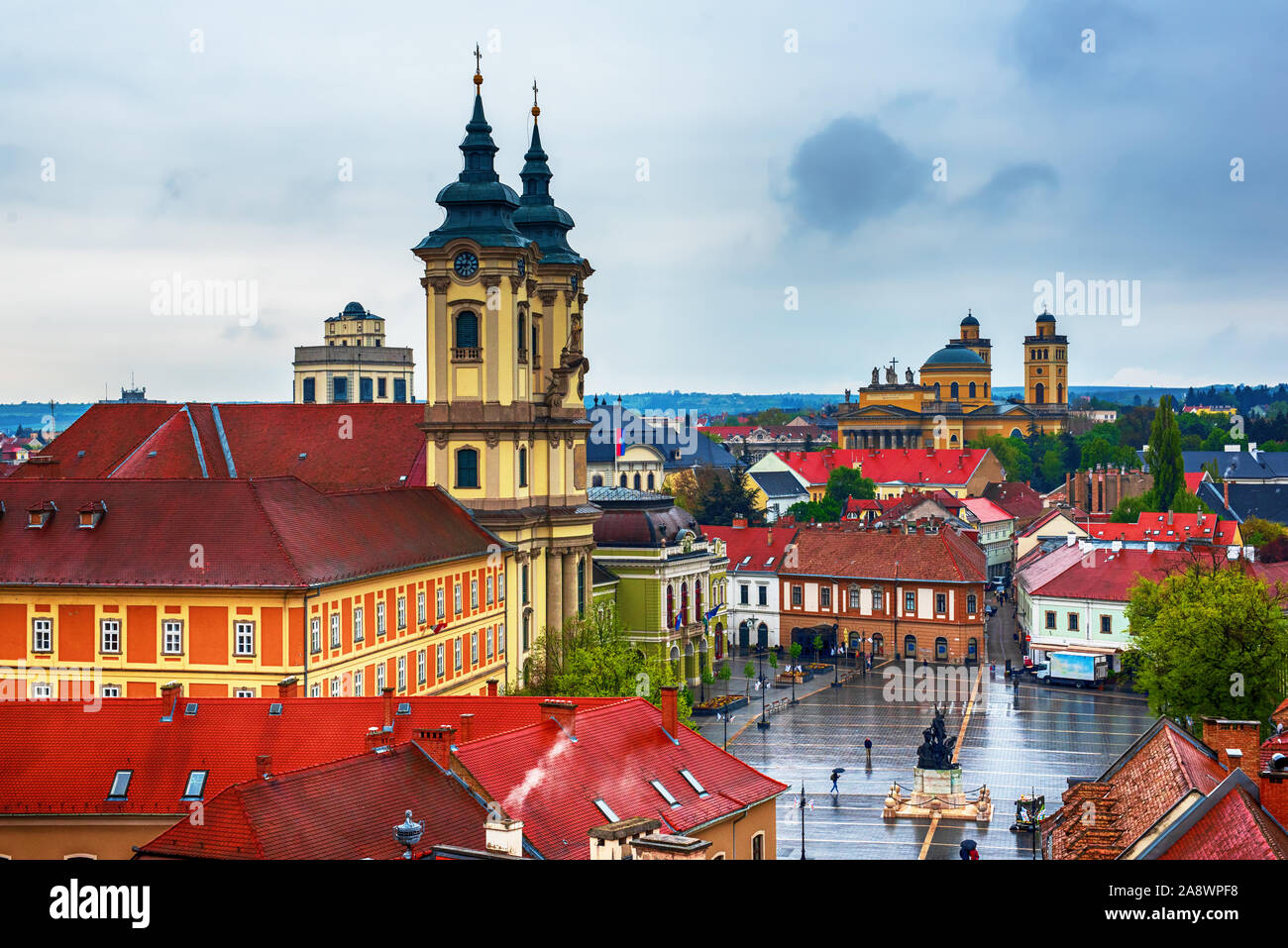 Eger city streets hi-res stock photography and images - Alamy