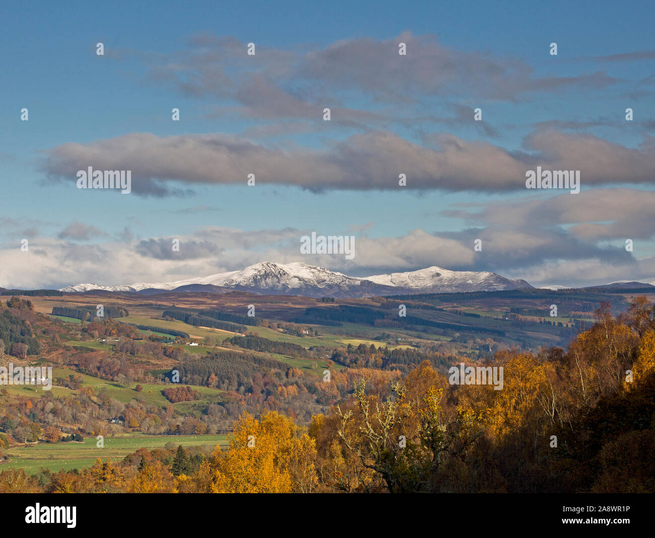 The Rob Roy Way at Aberfeldy, Perth and Kinross, Scotland Stock Photo ...
