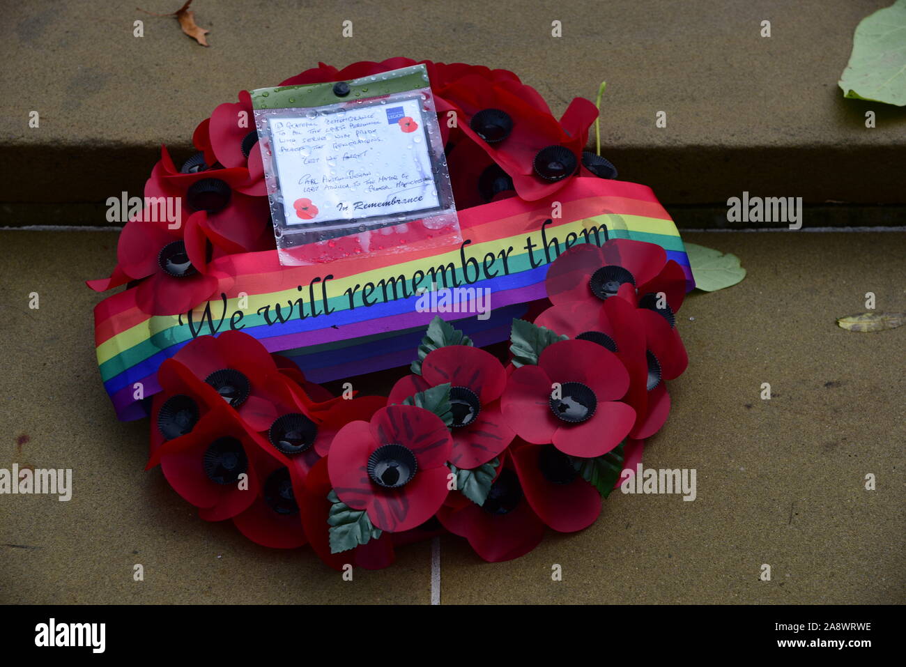 Lgbt poppy wreath hi-res stock photography and images - Alamy