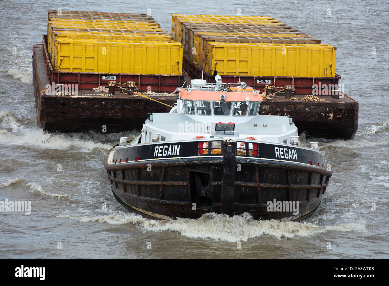 Loaded Barges High Resolution Stock Photography and Images - Alamy