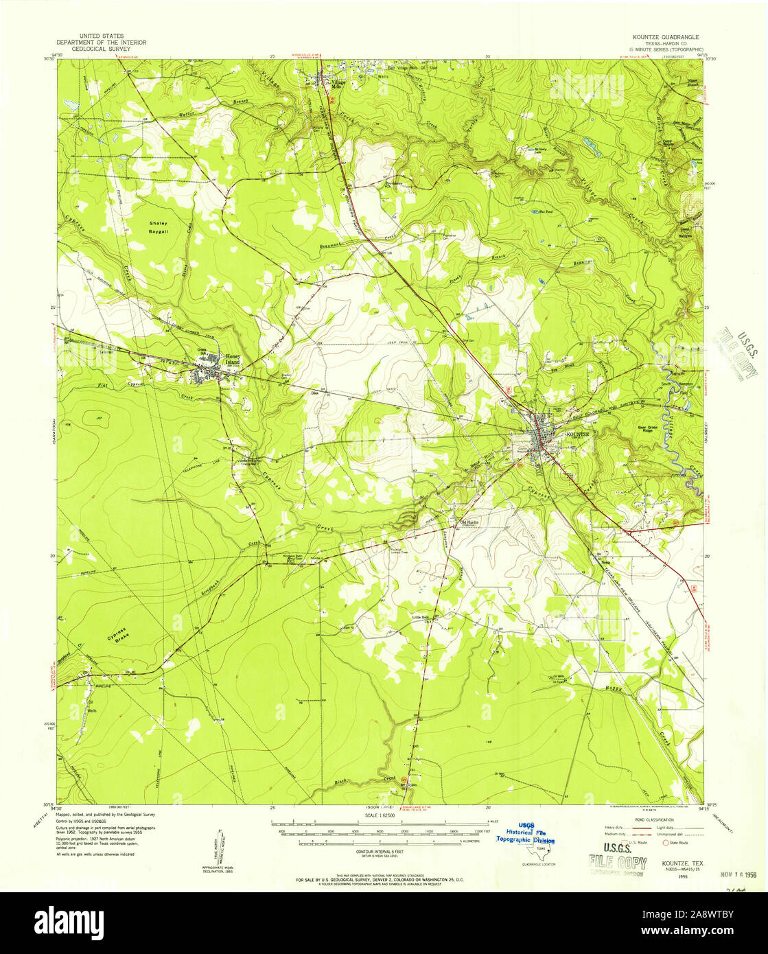 Kountze texas map hi-res stock photography and images - Alamy