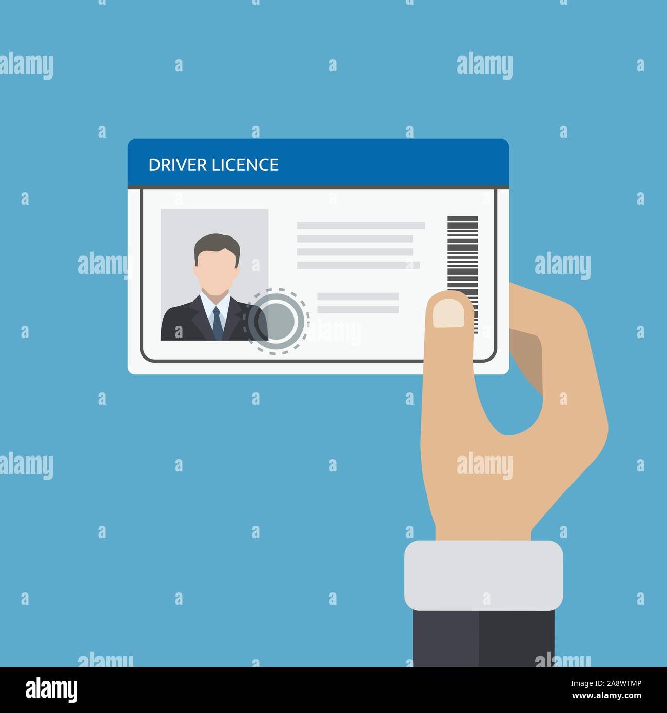 Hand drive car Stock Vector Images - Alamy