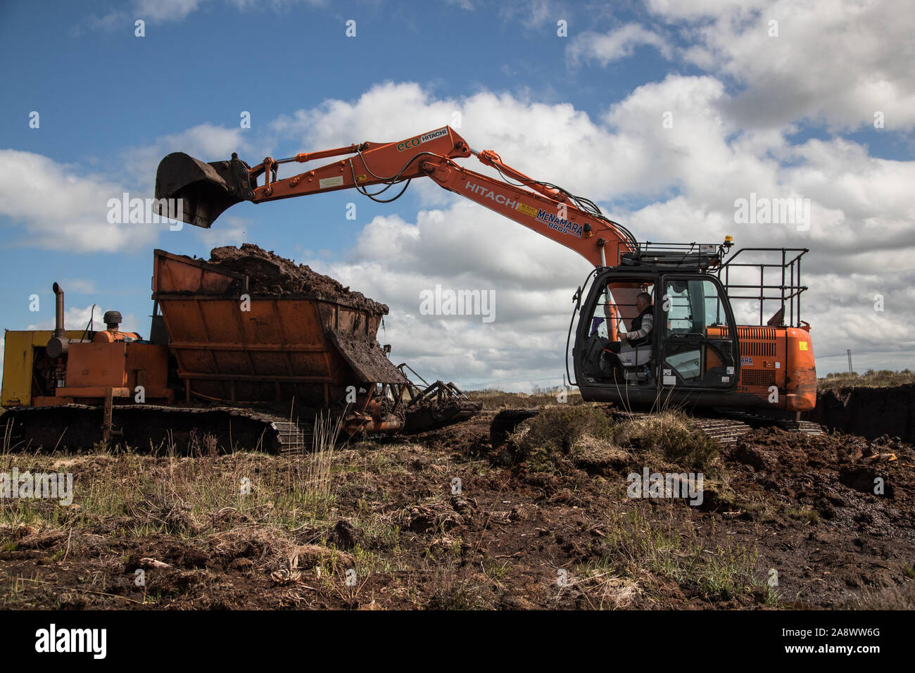 Peat excavation hi-res stock photography and images - Alamy