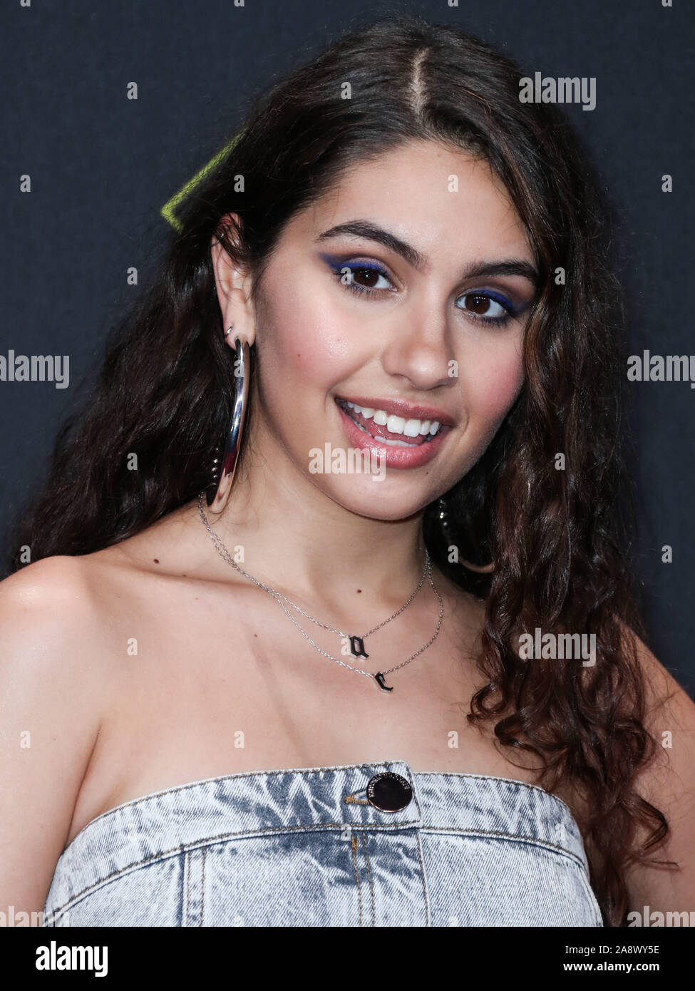 Singer Alessia Cara wearing Giorgio Armani arrives at the 2019 E ...