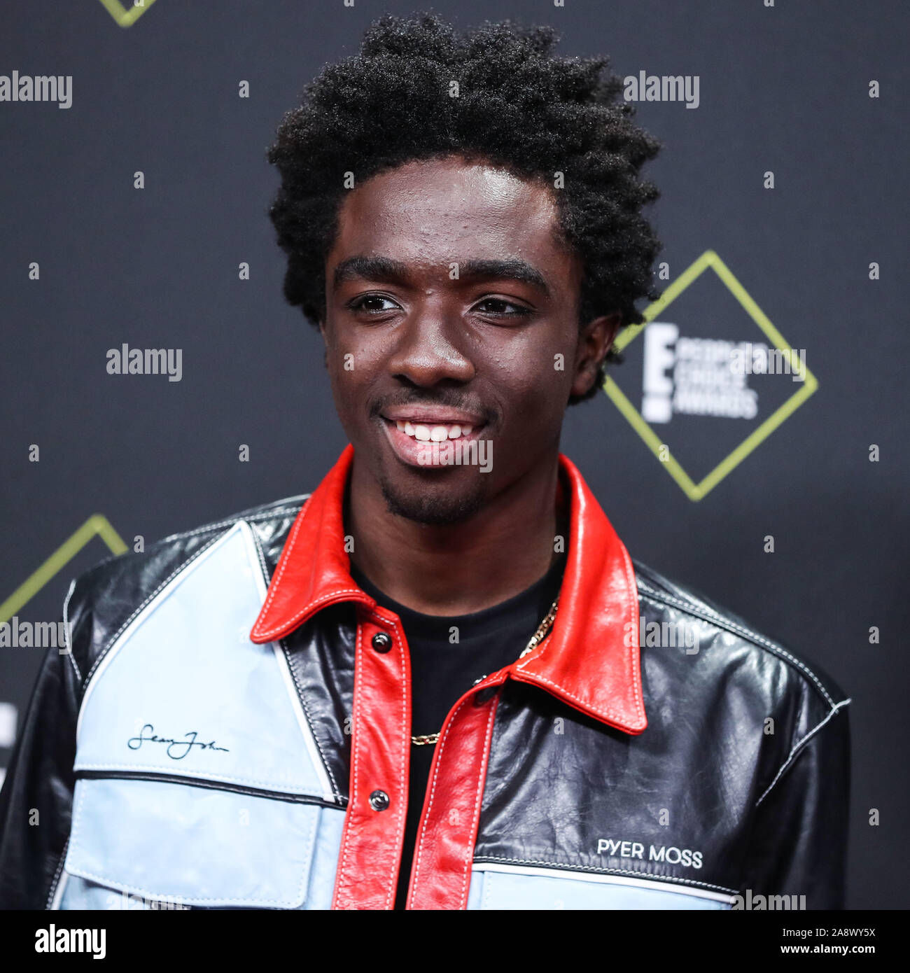 Caleb McLaughlin arrives at the 2019 E! People's Choice Awards held at ...