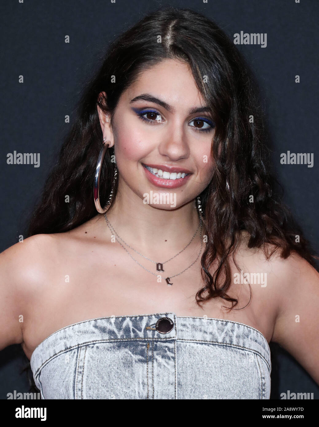 Singer Alessia Cara wearing Giorgio Armani arrives at the 2019 E ...