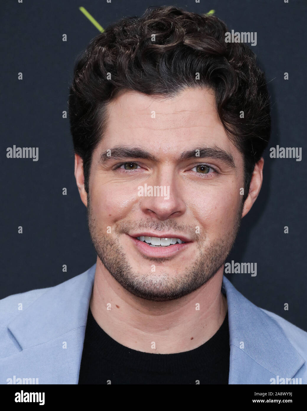 Ben Lewis arrives at the 2019 E! People's Choice Awards held at Barker ...